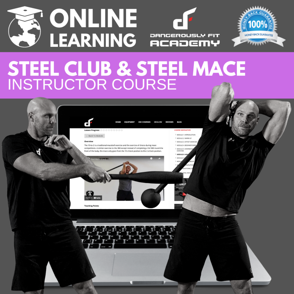 Steel Club & Steel Mace Bundle | Dangerously Fit UK